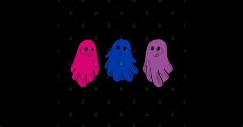 Bisexual Boo Halloween Bisexual Sticker TeePublic