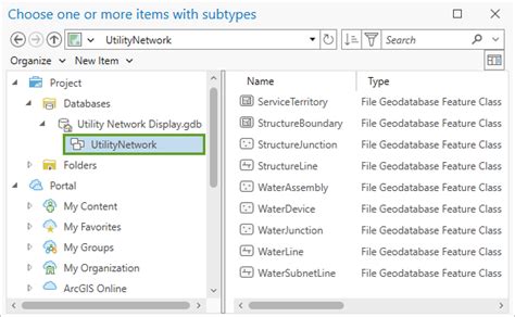 configure a map for arcgis utility network documentation