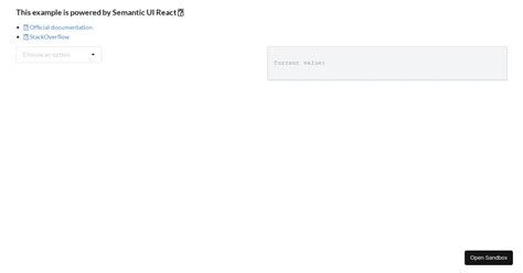 Semantic Ui Example Codesandbox Semantic Ui Example Codesandbox