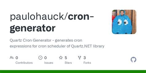 Github Paulohauckcron Generator Quartz Cron Generator Generates Cron Expressions For Cron