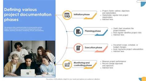 Defining Various Project Documentation Phases Ppt Powerpoint