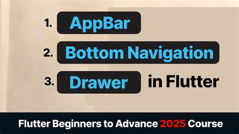 Basics Of Appbar Navigation Drawer Bottom Navigation In Flutter Flutter Codulers Course
