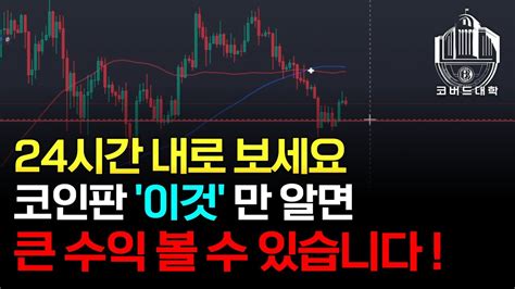 24시간내로 보세요 코인판 이것 만 알면 큰 수익 볼 수 있습니다 비트코인시황 비트코인 Youtube