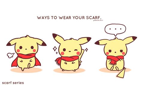 Pikachu Scarf Series By Pikaira On Deviantart