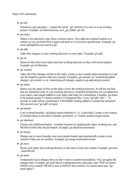 Git Crash Course
