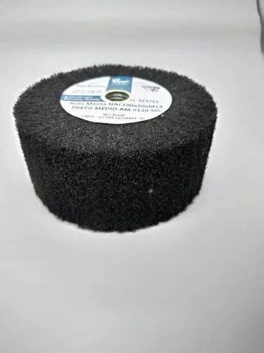 Rolo Lamelar Nac100x50xm14 Preto Médio Am 120 Sic Parcelamento Sem Juros