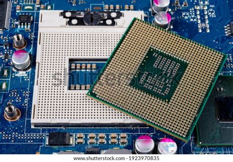 Computer Processor Located On Motherboard Accessories Stock Photo Shutterstock