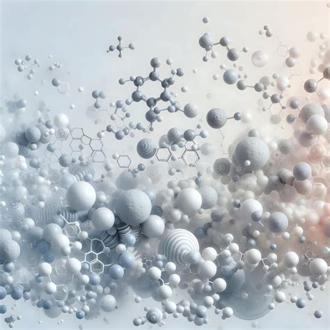 Abstract Representation Of Molecular Structure Stock Illustration Illustration Of Molecular