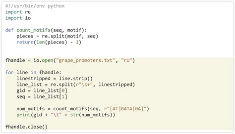 Bioinformatics Knick Knacks And Regular Expressions A Primer For