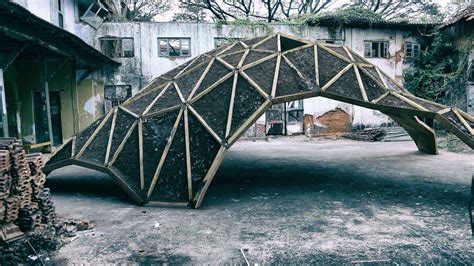 Beetles 3 3 And Yassin Arredia Design Use Fungus For Pavilion In Kerala