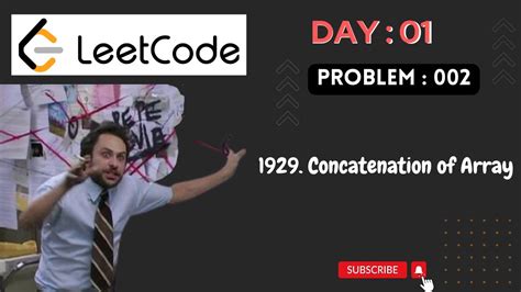 002 LeetCode 1929 Concatenation Of Array YouTube