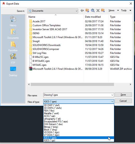 Cara Export File Autocad Ke Format Igs Iges Freeonetutorial