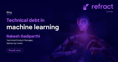 Suman Saha On Linkedin Technical Debt In Machine Learning Fosfor