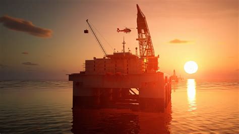 해양 산업 석유 및 가스 생산 석유 파이프라인 근해 석유 플랫폼의 항공 촬영 클로즈업 일몰 0명에 대한 스톡 사진 및 기타 이미지 Istock