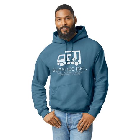 Screen Printed Hoodies With Your Custom Logo Full Zip And Pullover