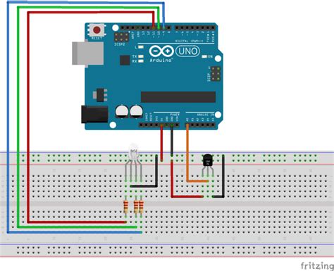 ArduinoПримерыПример подключения температурного датчика Tmp36