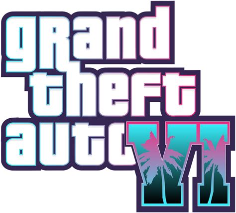 Grand Theft Auto Vi Logo Action Adventure Gaming Community Iconic Png