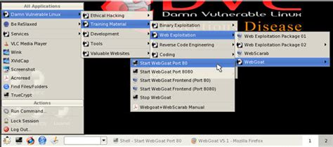 Damn Vulnerable Linux Dvl Webgoat Sql Injection Damn Vulnerable Linux Dvl Webgoat Sql Injection