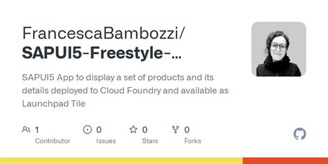 Github Francescabambozzi Sapui Freestyle Template Sapui App To Display A Set Of Products