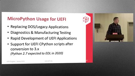 Implementing Micropython As A Uefi Test Framework Chris Mcfarland