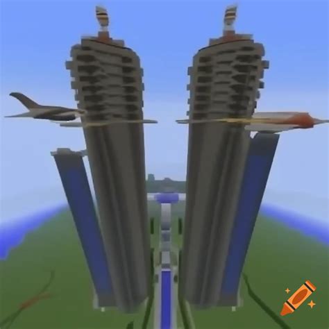 Twin Towers Minecraft
