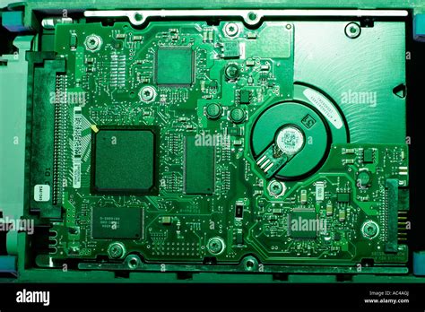 IT Information And Technology Wiring Of Computer Circuit Stock Photo Alamy