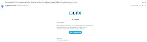 lfx mentorship for linux kernel bug fixing