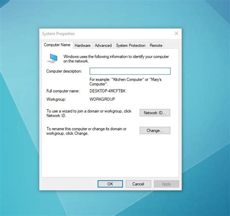 Sysdm Cpl Command Quick Access To System Properties And Advanced Settings In Windows