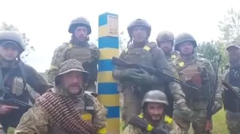 Ukrainische Truppen Erreichten Russische Grenze