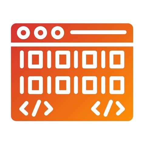 Premium Vector Vector Design Web Coding Icon Style