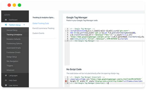 Connecting To Google Analytics Via Google Tag Manager