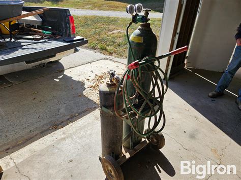 Oxy Acetylene Torch Set W Cart Agriculture Bigiron