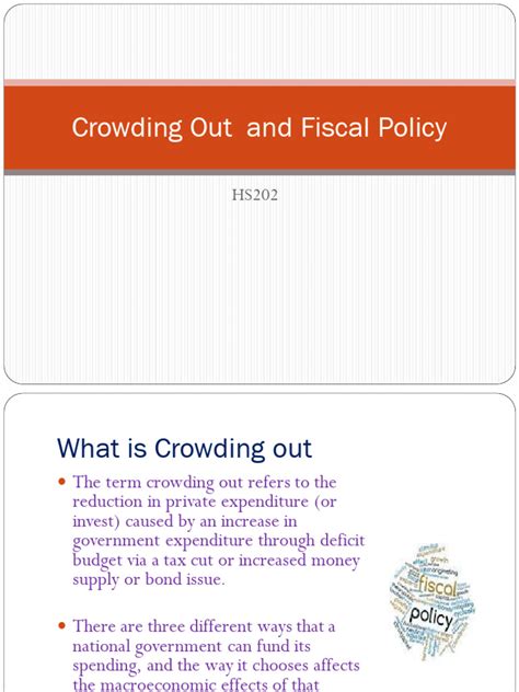 Crowding Out And Fiscal Policy Pdf Crowding Out Economics Fiscal Policy
