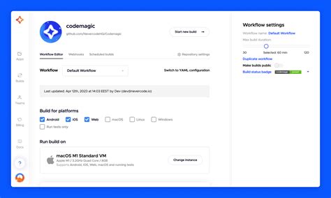 Codemagic Cicd · Github Marketplace · Github