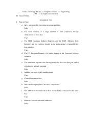 Assignment Sol Pdf Galala University Faculty Of Computer Science And Engineering CSE