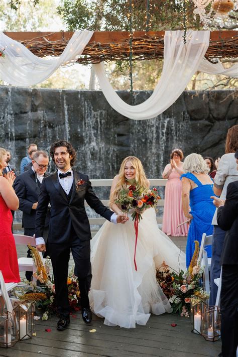 Inside Actor Noah Jamess Romantic Renaissance Inspired Wedding