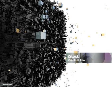 데이터 기술 큐브 빅 데이터 글로벌 전송 및 저장 인터넷 기술 3차원 형태에 대한 스톡 사진 및 기타 이미지 3차원 형태 5g 6세대 이동 통신 Istock