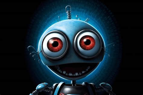 Premium Ai Image Abstract Cyborg Or Android Robot Head Portrait