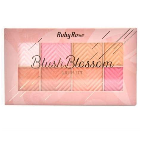 Ruby Rose Blush Blossom Bejou Cosmetics