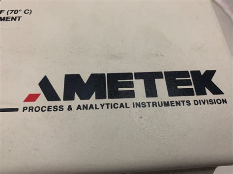 Ametek Thermox Cem O2 Analyzer Transamerican Equipment Company