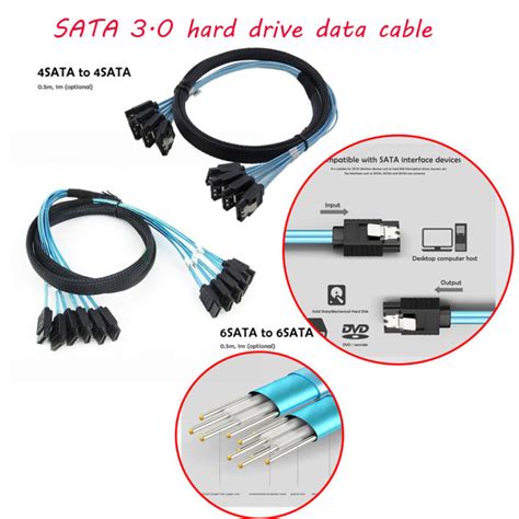 Splitter Cable Computer Accessories Sata Iii Sas Cablefemale Data Cable