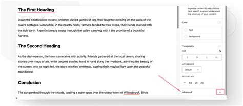 How To Link To A Specific Section Of A Page In WordPress White Canvas