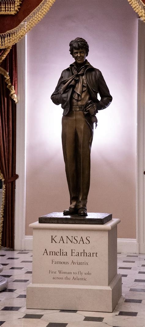 New Amelia Earhart Statue Added To Us Capitols Statuary Hall Collection