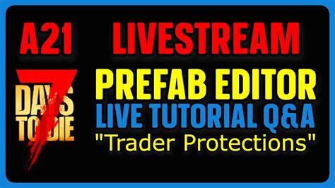 Prefab Editor Tutorial Qanda 7 Days To Die Prefabupdater Youtube