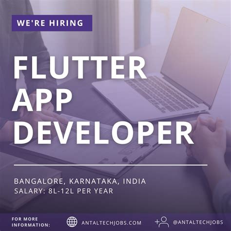Antal Tech Jobs On Linkedin Flutter App Developer Bangalore