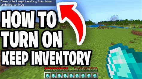 How To Turn On Keep Inventory In Minecraft Bedrockjava Full Guide