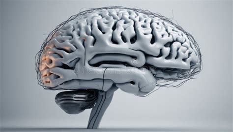 Exploring The Intricate Complexity Of The Human Brain Stock Illustration Illustration Of