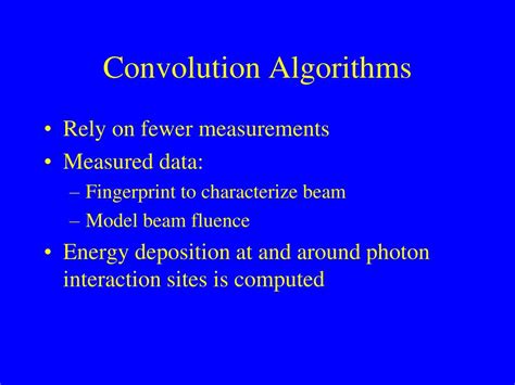 Ppt Photon Beam Dose Calculation Algorithms Powerpoint Presentation Free Download Id209991