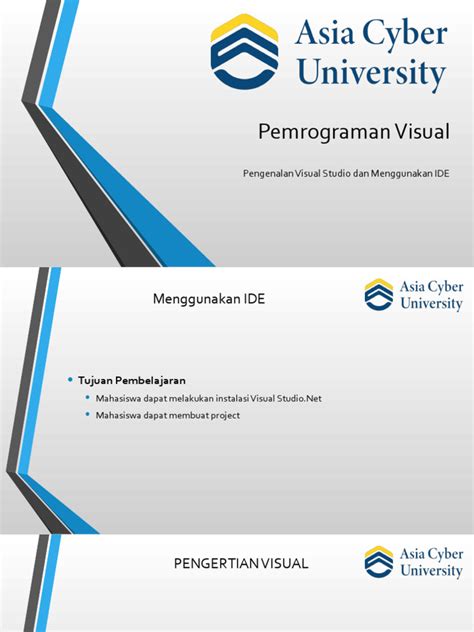 Pertemuan 1 Part 2 Rps Pemograman Visual Pdf