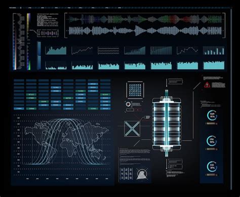 Premium Vector Hud Ui App Futuristic User Interface Hud And Infographic Elements Abstract